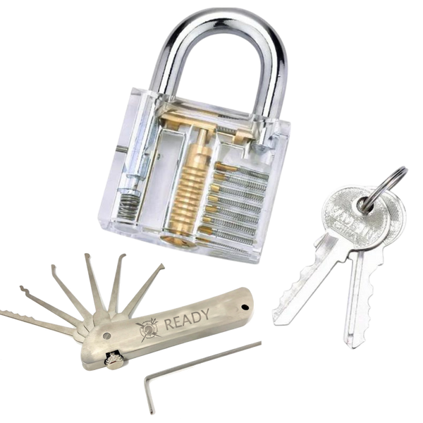 PRACTICE LOCK & POCKET PICK SET - Violent Nomad